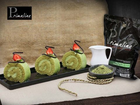 Green Tea Swiss Roll - Primaline